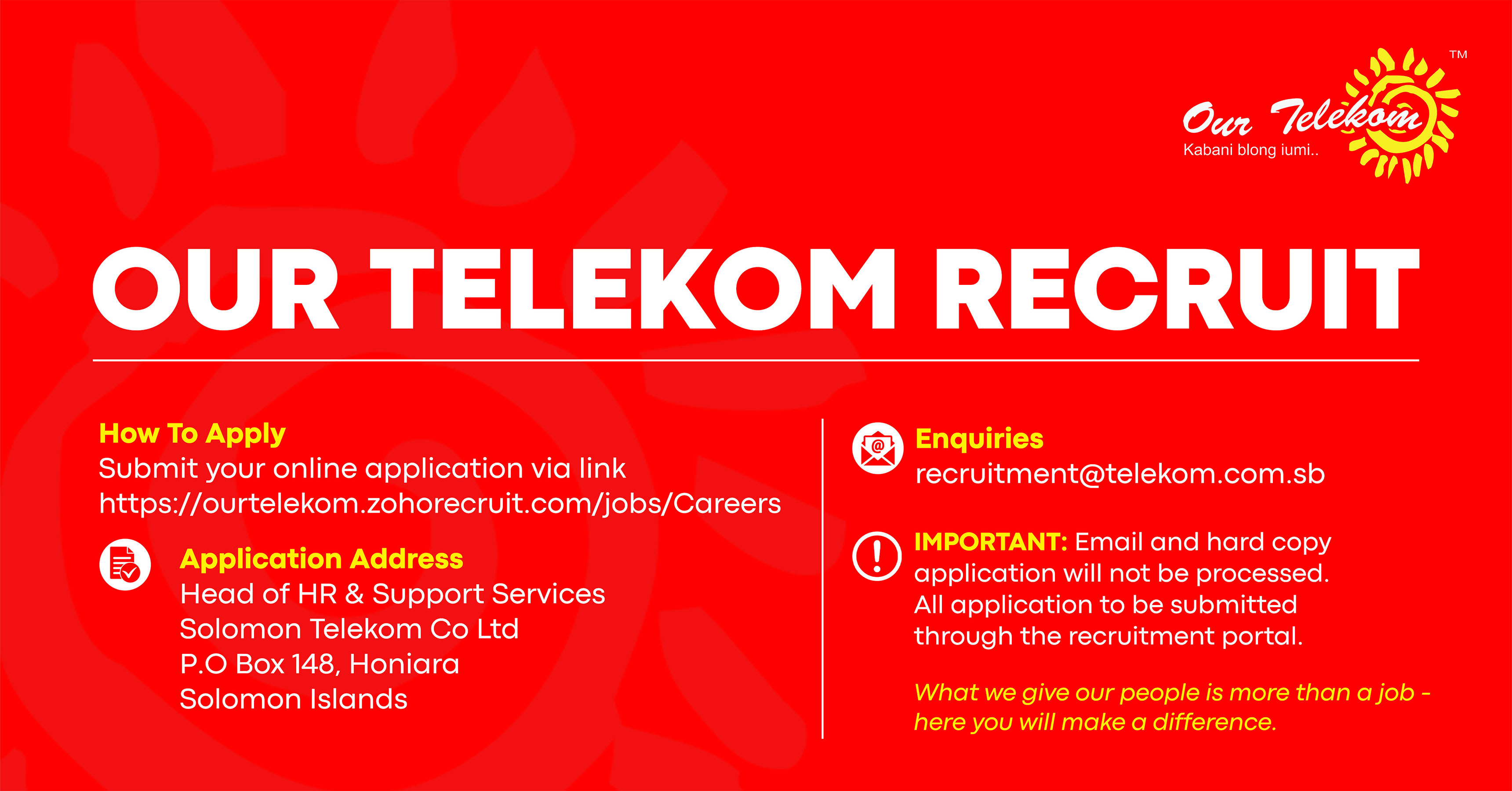 Jobs at Our Telekom